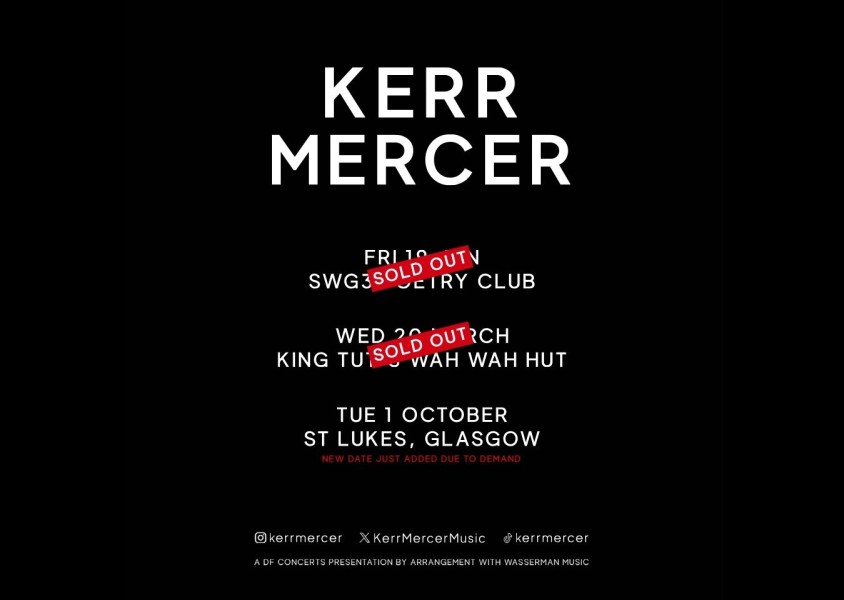 Kerr Mercer | Gigs in Scotland